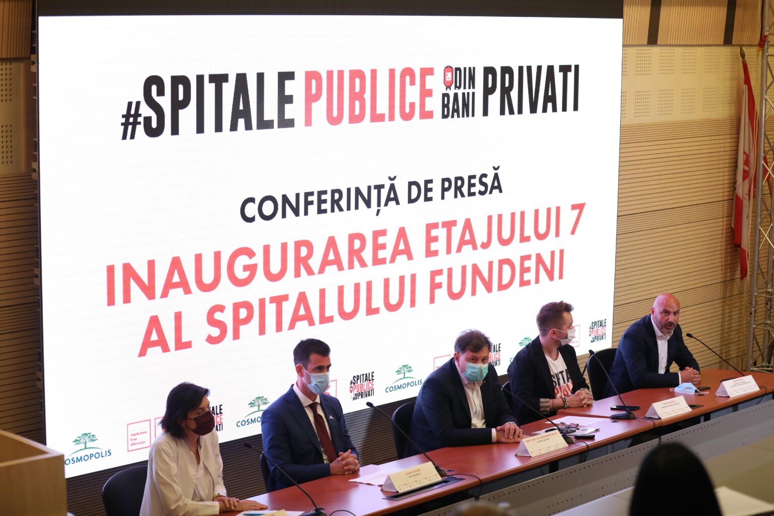 Etajul 7 al Institutului Clinic Fundeni, renovat printr-un proiect al ...