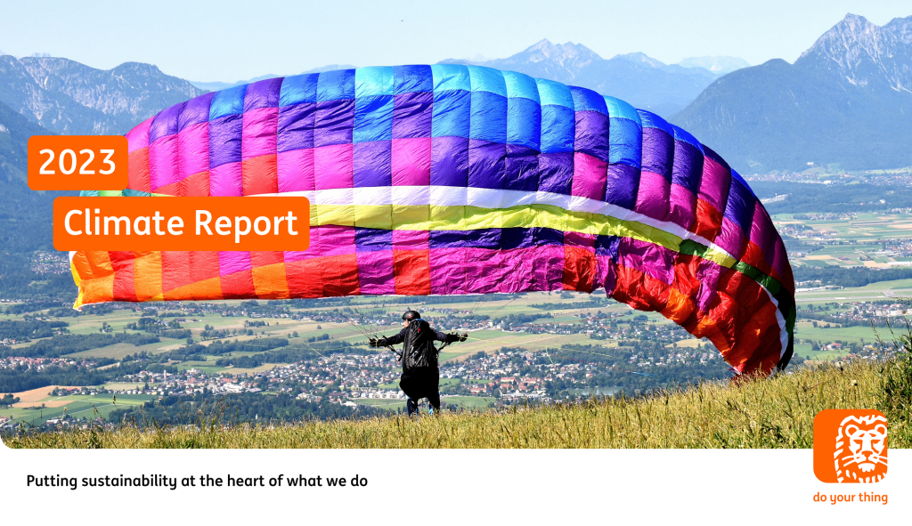 ING Group publică Raportul anual de progres pentru acțiuni climatice ...